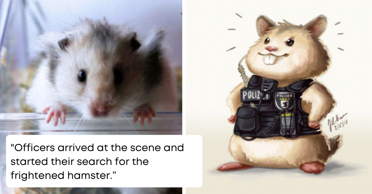 It Was An Odd Day On The Job When These Officers Were Sent On A Rodent ...