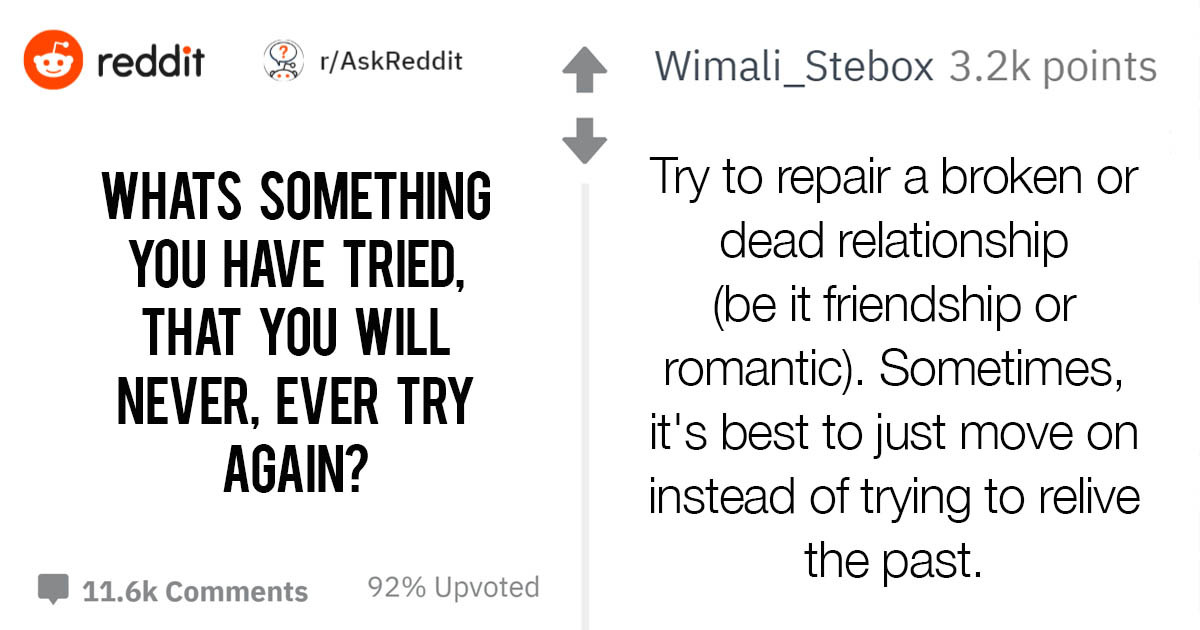 15 People Recall Asinine Things They've Experienced Once But Swear They ...