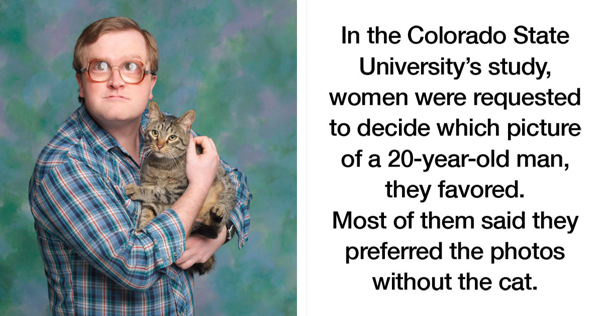 Crazy Cat Men With Cat Photos In Their Dating Profile Pic Have Less ...