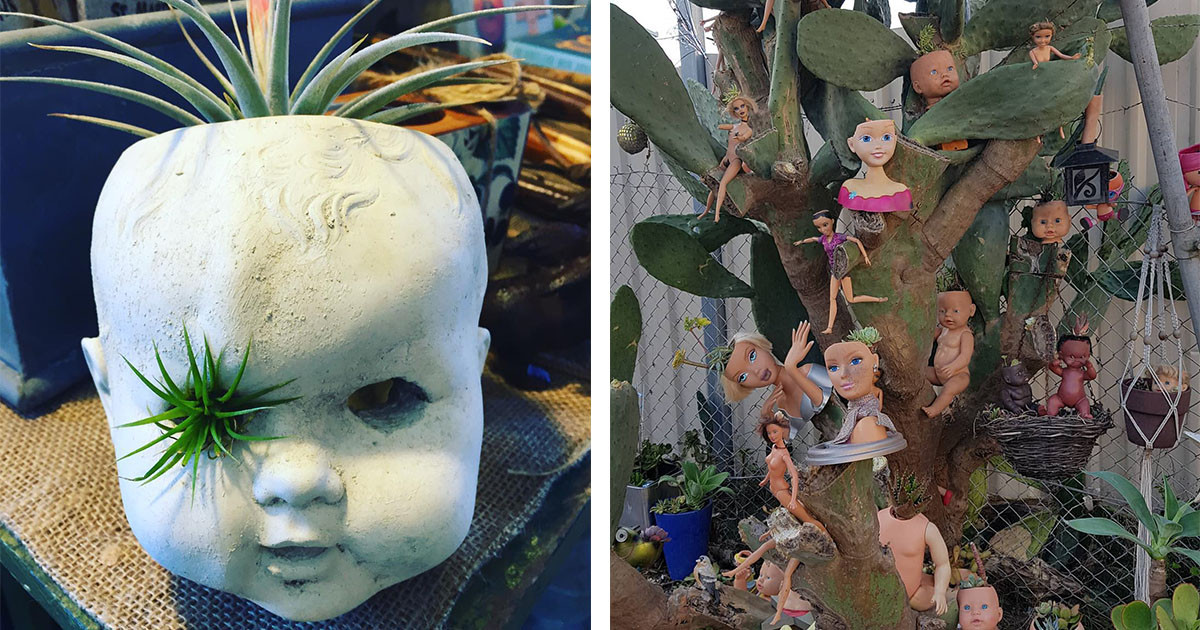 Creep Out Your Friends And Neighbours With These Spooky Planters Made ...