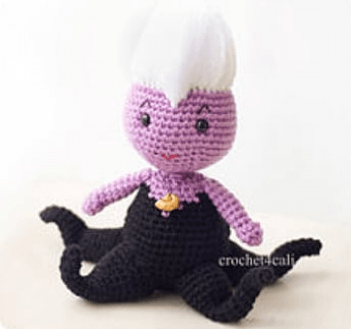 Crochet Pattern Ursula the Seawitch Craft Supplies & Tools Sewing ...
