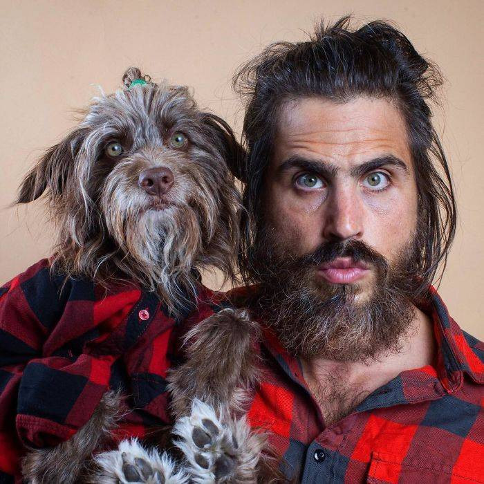 16 Photos of This Guy and His Dog That Show A Hilarious Match Made in ...