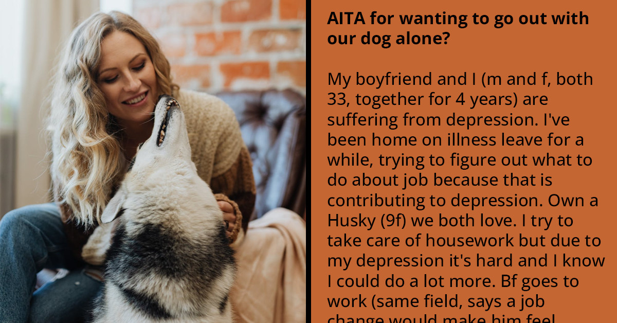 Woman Asks If She's An A**hole For Wanting To Walk Her Dog Alone ...