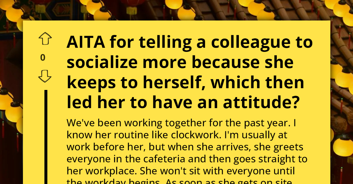 Redditor Faces Backlash For Criticizing Colleague's Introverted ...