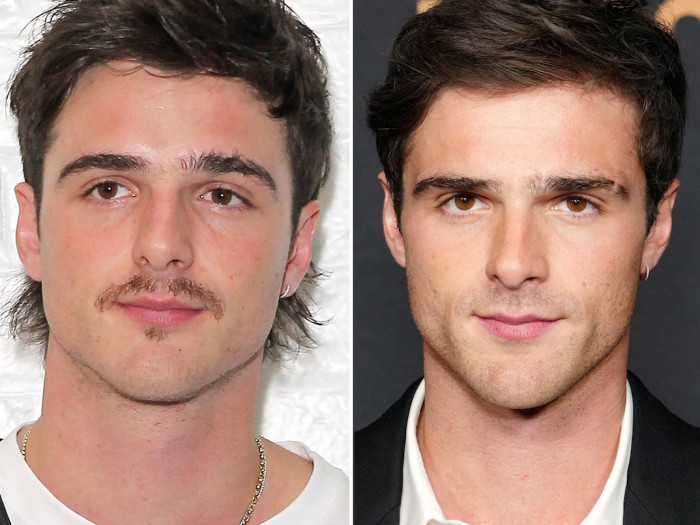 Side By Side Photos Of Celebrities With And Without Facial Hair Is ...