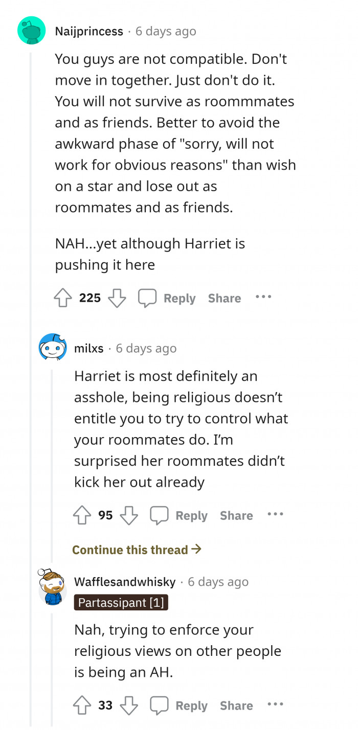 Woman Asks Reddit If She Was Wrong For Not Changing Her Lifestyle To ...