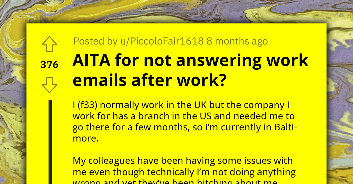 Redditor Faces Backlash From Colleagues For Dodging Work Calls And ...