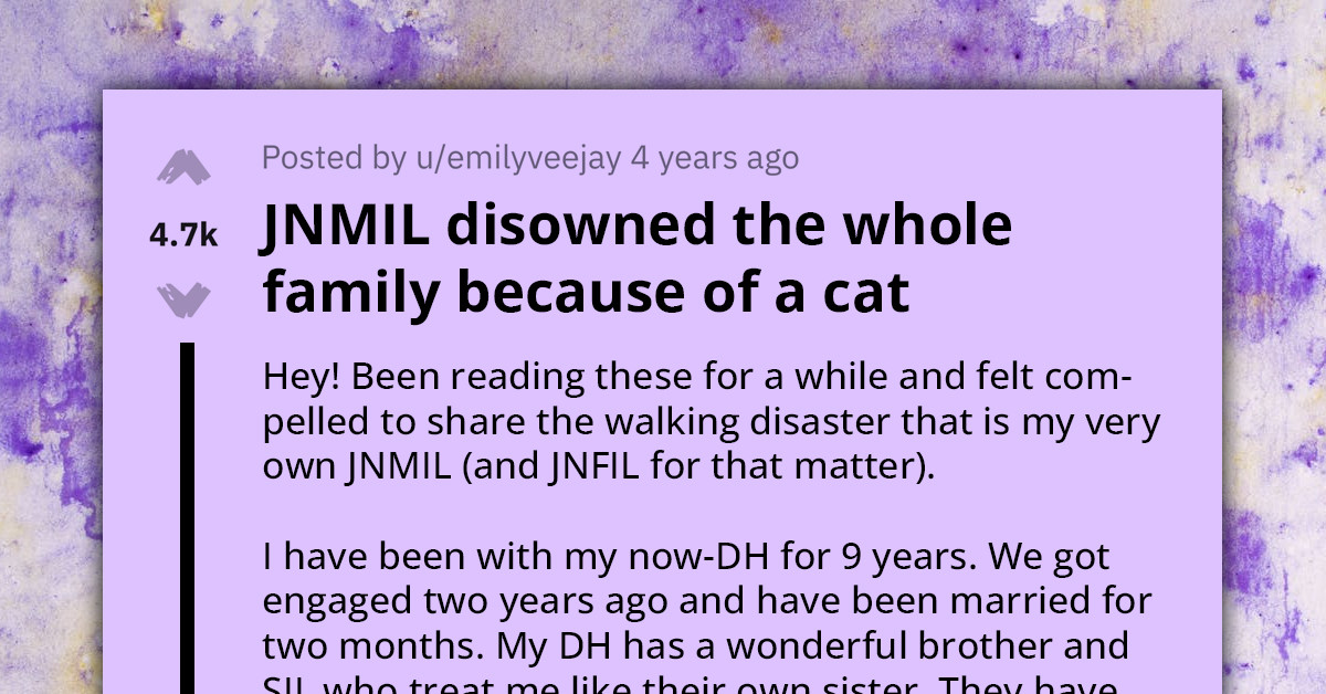 Adopting Cats Saves Husband And Wife From Dealing With His Overbearing ...