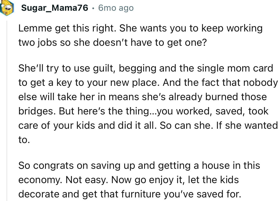 Single Mom Set To Become Homeless As Friend Draws The Line After Six ... Single Mom Set To Become Homeless As Friend Draws The Line After Six ...